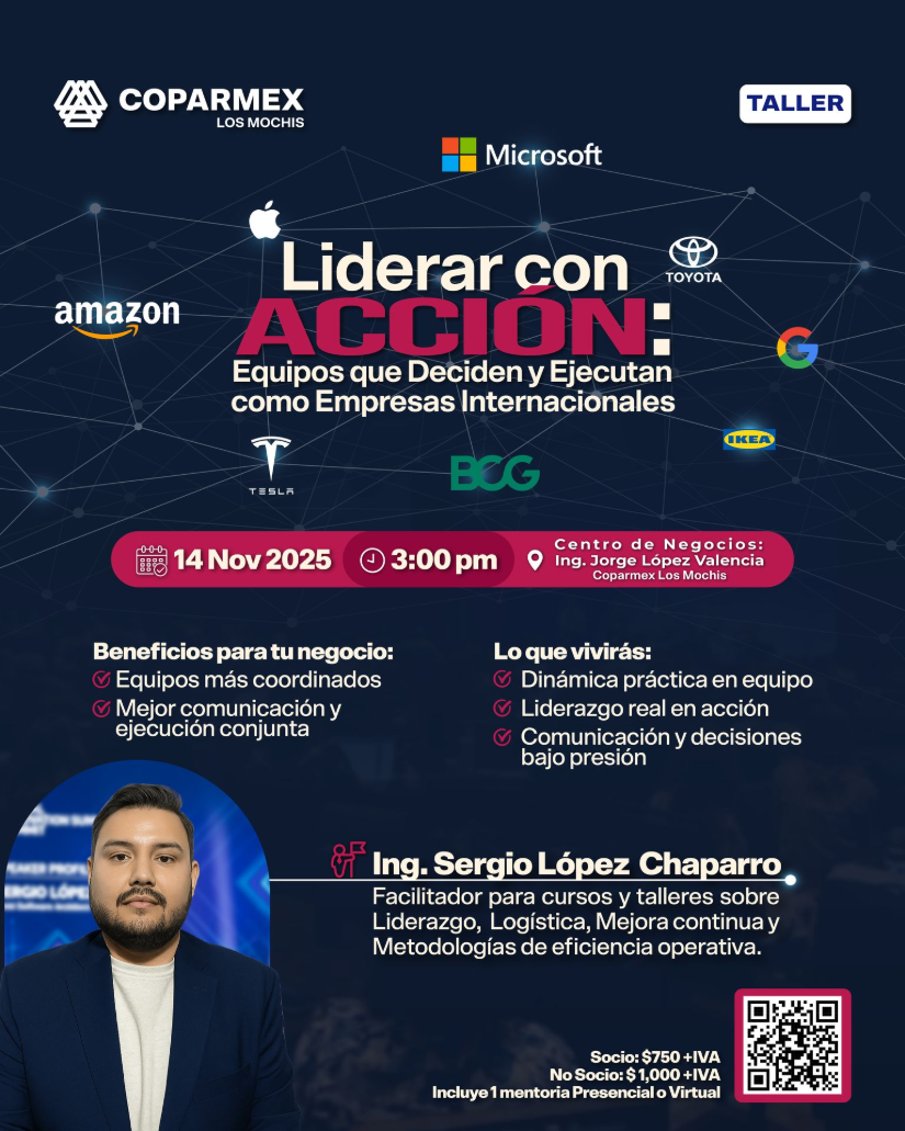 Liderar con Acción: Equipos que Deciden y Ejecutan | COPARMEX LM